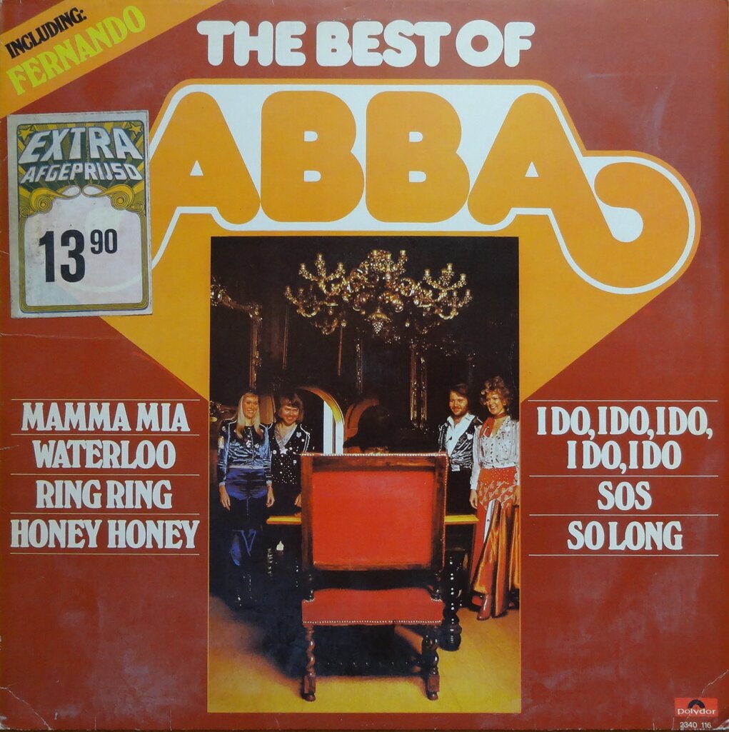 Виниловая пластинка ABBA(АББА) The Best Of ABBA, 1975 , Holland. LP