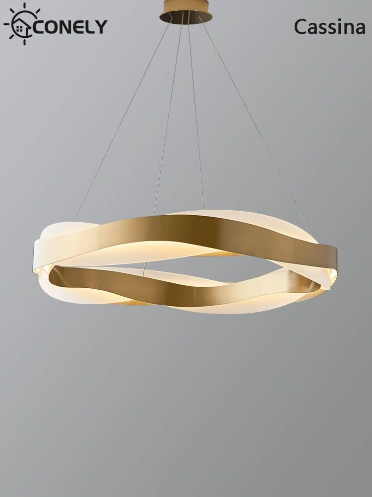 Люстра потолочная, обеденный подвесной светильник , Модель№ D119-65, бренда Cassina , светодиодной лампой, Постмодернистская хрустальная лампа, чёрный металл,105 Вт