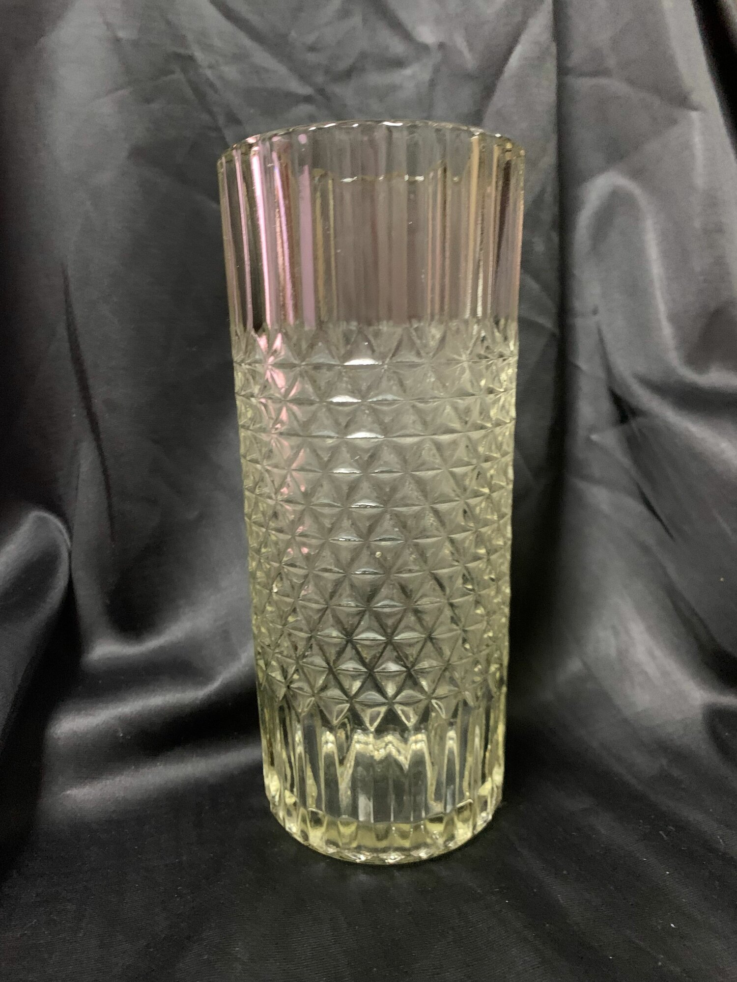 Стеклянная ваза СССР 1968 г.