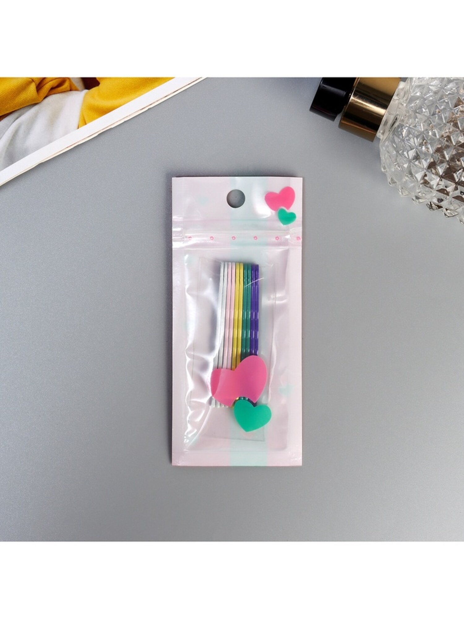 Невидимки Сима-ленд «Ариэль», металл, волнистые, 10 штук, длина 6 см