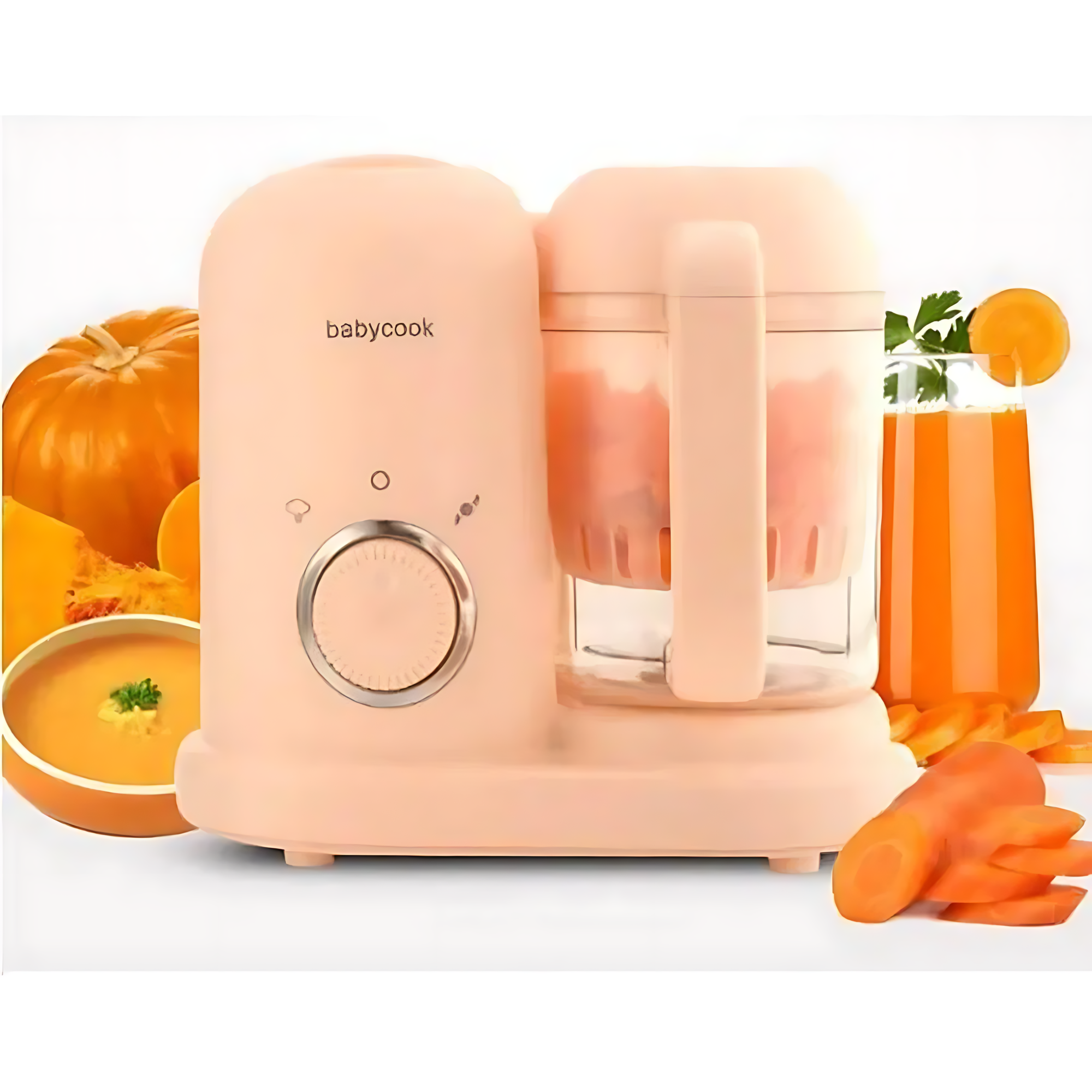 Пароварка Блендер Для Детского Питания Детский，Многофункциональное отпаривание и перемешивание в одном устройстве