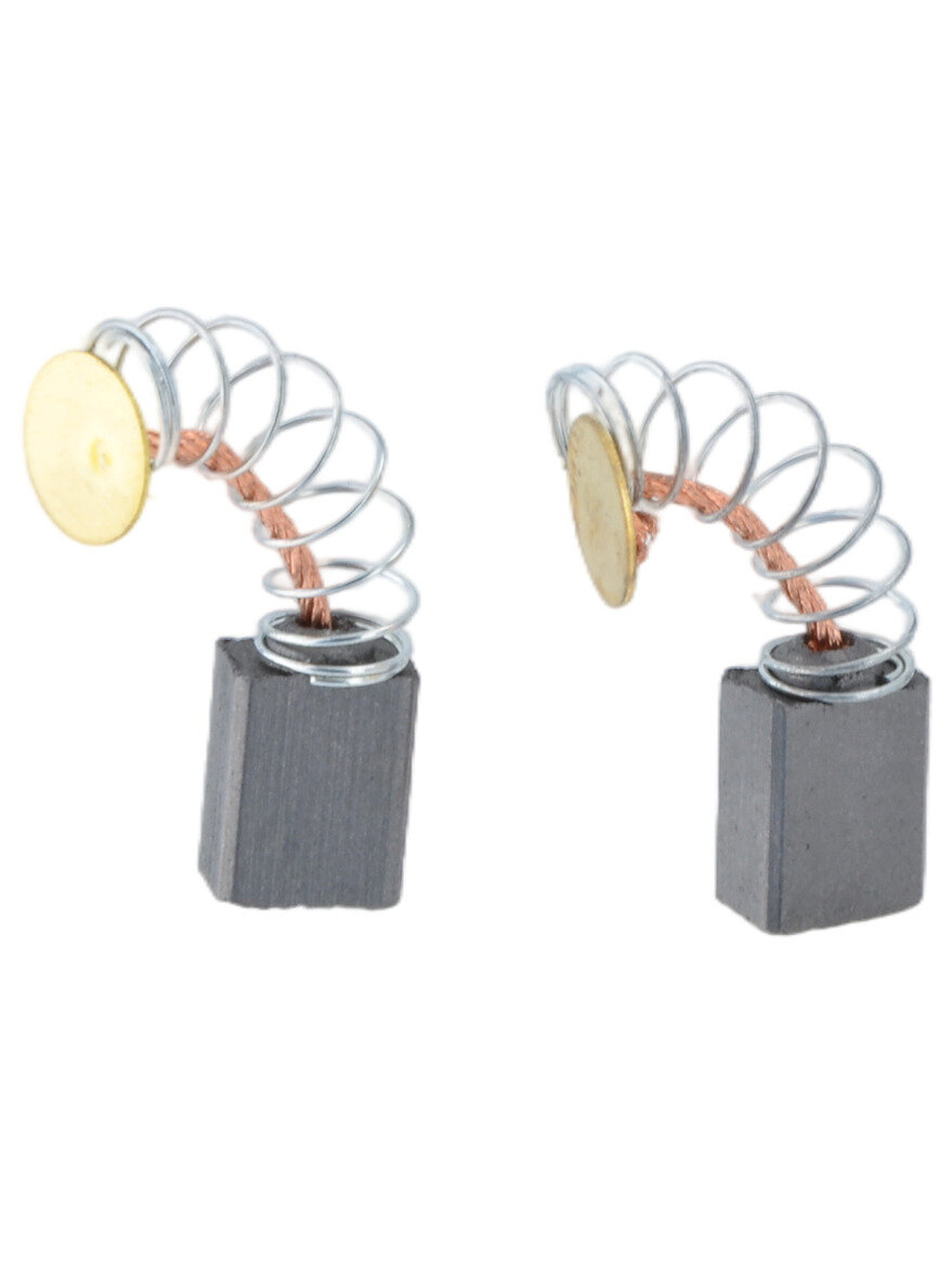 Щетка угольная 5х8х10,5 (пружина, пятак) для дрели OASIS DE-55