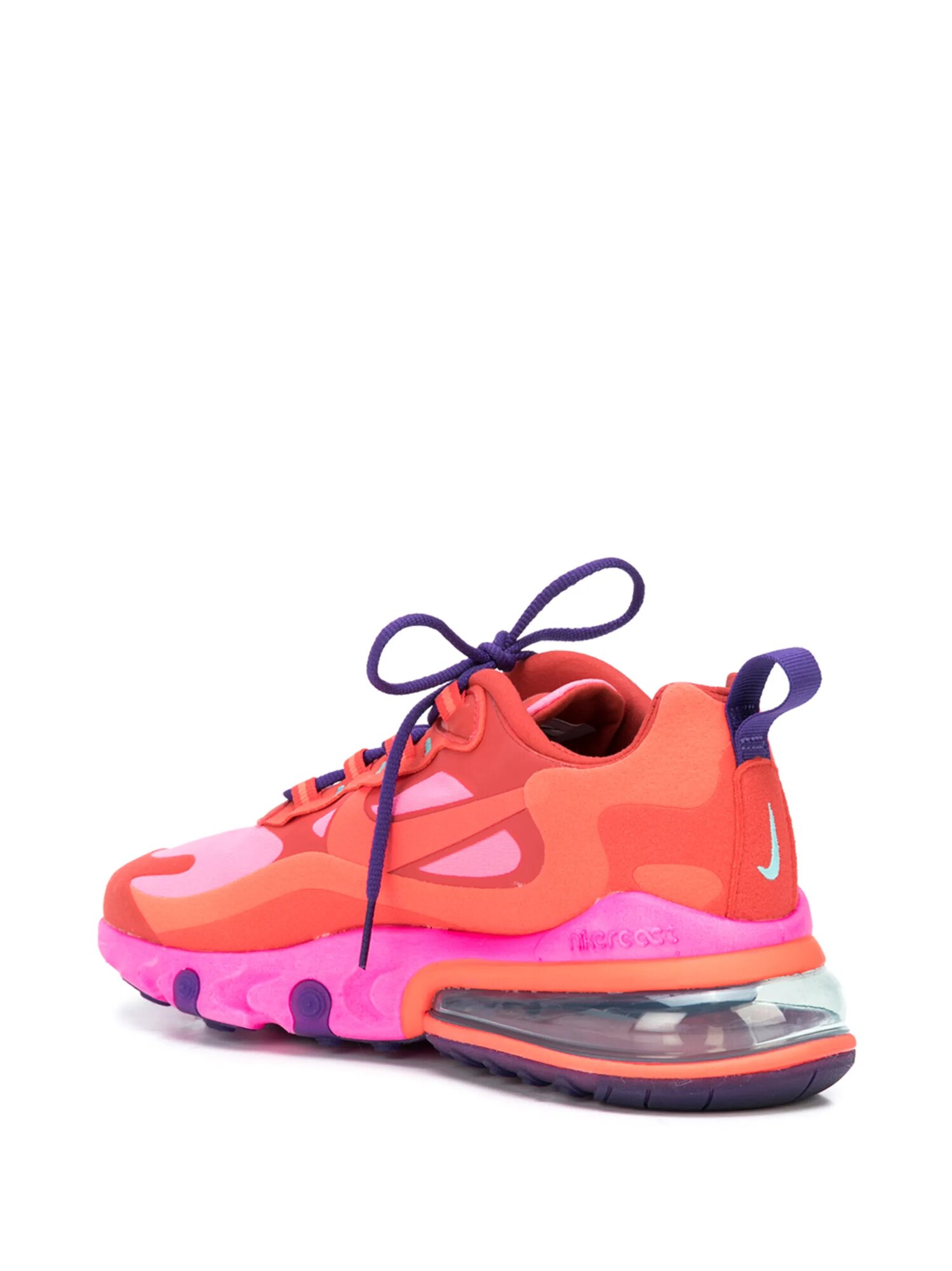 Кроссовки NIKE Air Max 270 React, размер 11 US, красный — фото 1