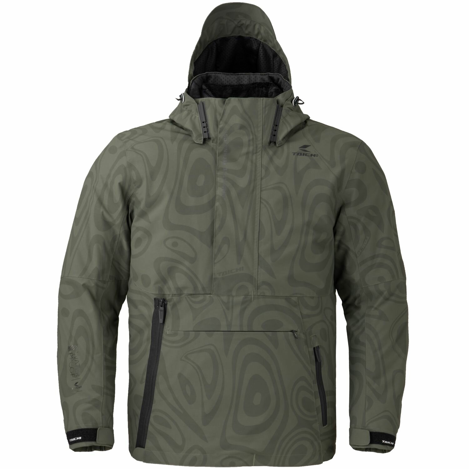 Мотокуртка текстильная Taichi MOTOREK ALL SEASON Marble Green, M