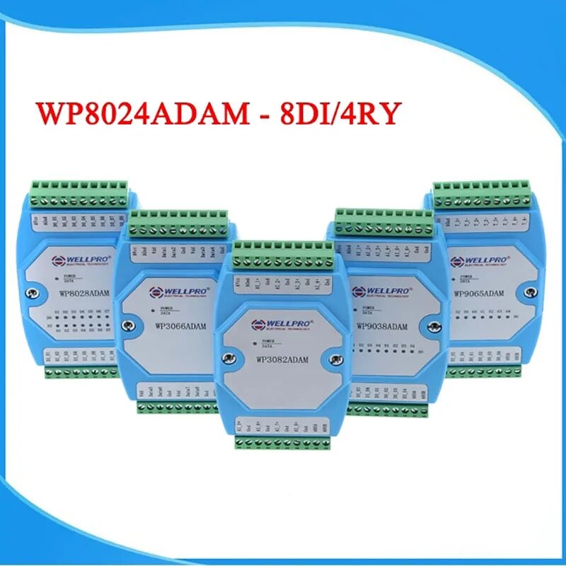 Модуль релейного вывода WP8024ADAM RS485 MODBUS RTU