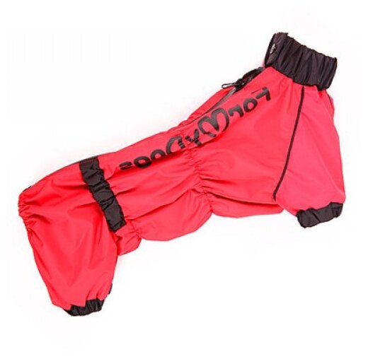 For my dogs дождевик красный мальчик ТС2