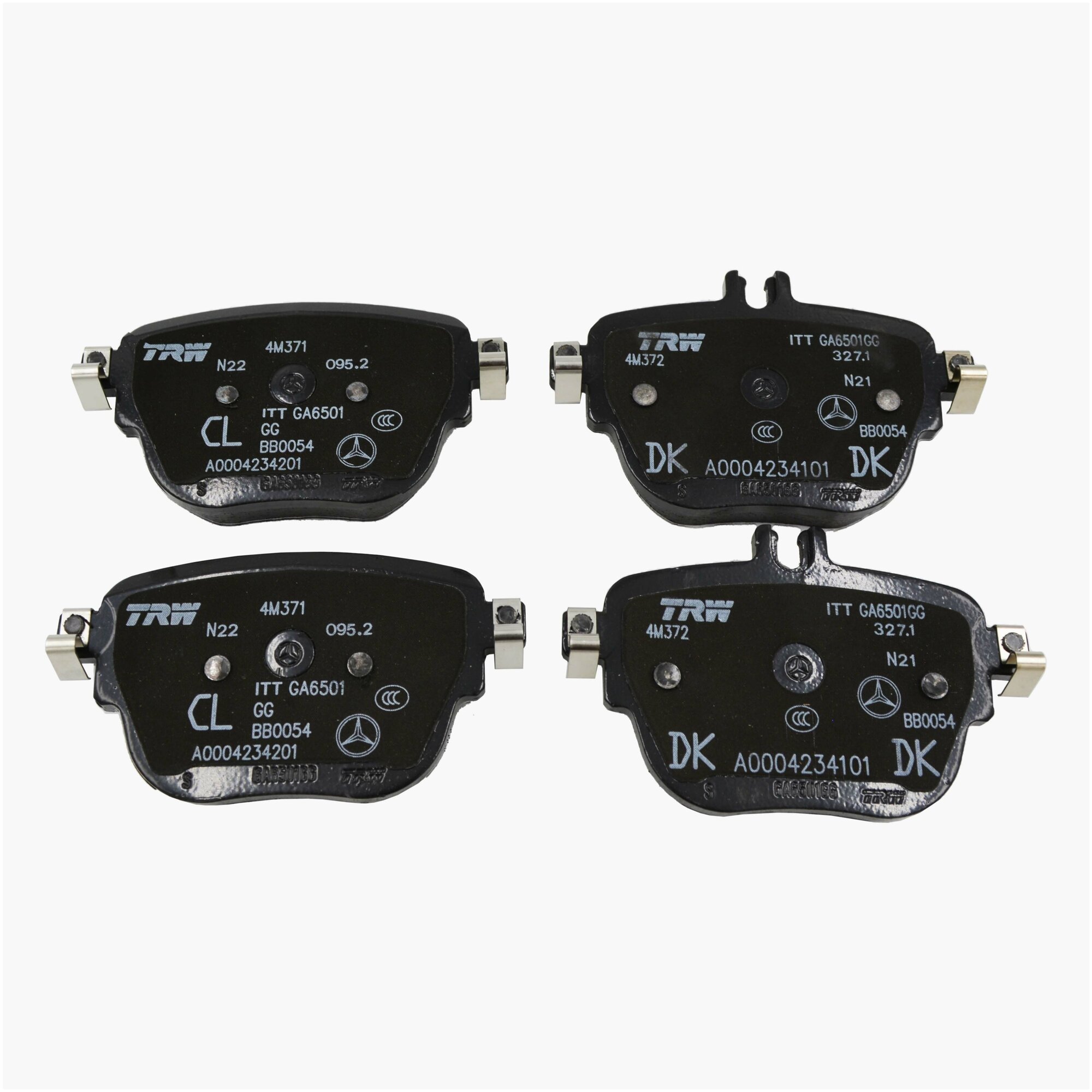 A0004207803 Колодки Тормозные Задние Мерседес Glc Class X253 C253, E ...