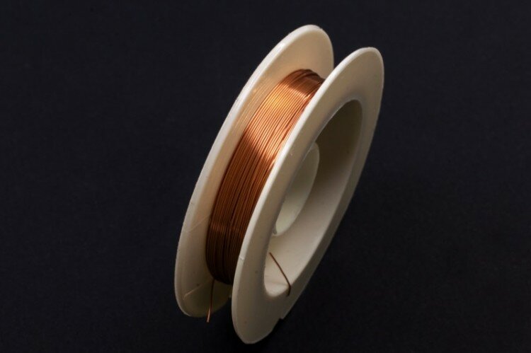 Проволока для бисероплетения Гамма DG-3 0,3мм, 10м, цвет №03 светлая медь, 1шт