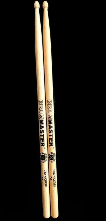 DRUMMASTER 7A American Hickory — Барабанные палочки
