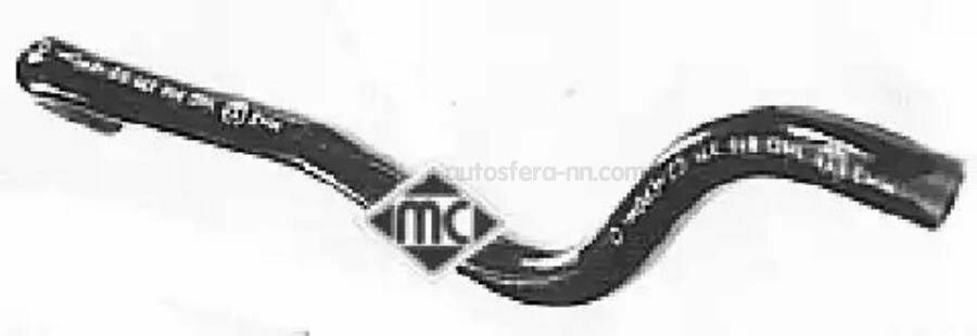 METALCAUCHO 08396 патрубок