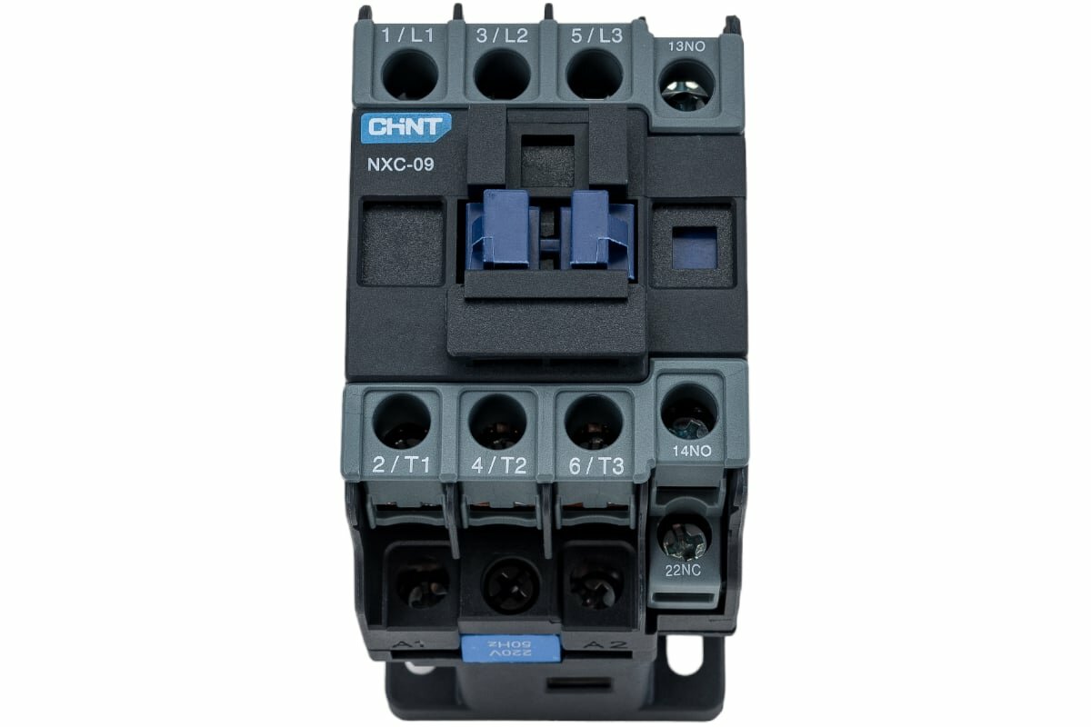 Контактор CHINT NXC-09 9 А 220 В АС3 1NO+1NC 50 Гц (R) 836704 для автоматизации