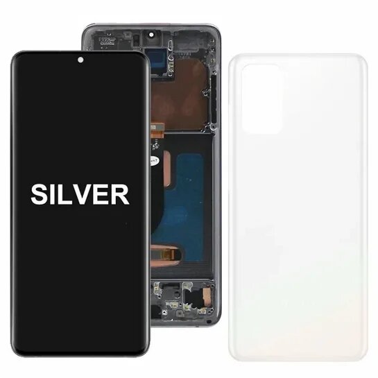 ЖК-дисплей S20 Plus G985F G986F/DS AMOLED для Samsung Galaxy S20 Plus, дисплей 5G G986B/DS G986F, сенсорный экран с рамкой