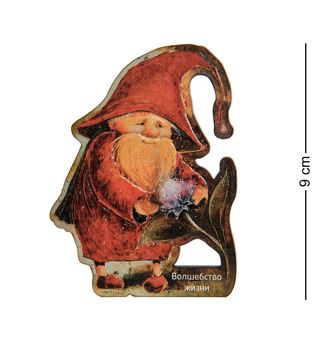 Магнит деревянный 'Волшебство жизни'