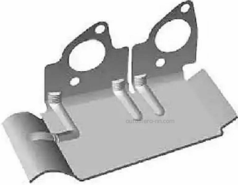 GLASER X5137001 Прокладка коллектора ДВС BMW E36, E34, E39, E38 2.5td, tds 91-, Opel Omega