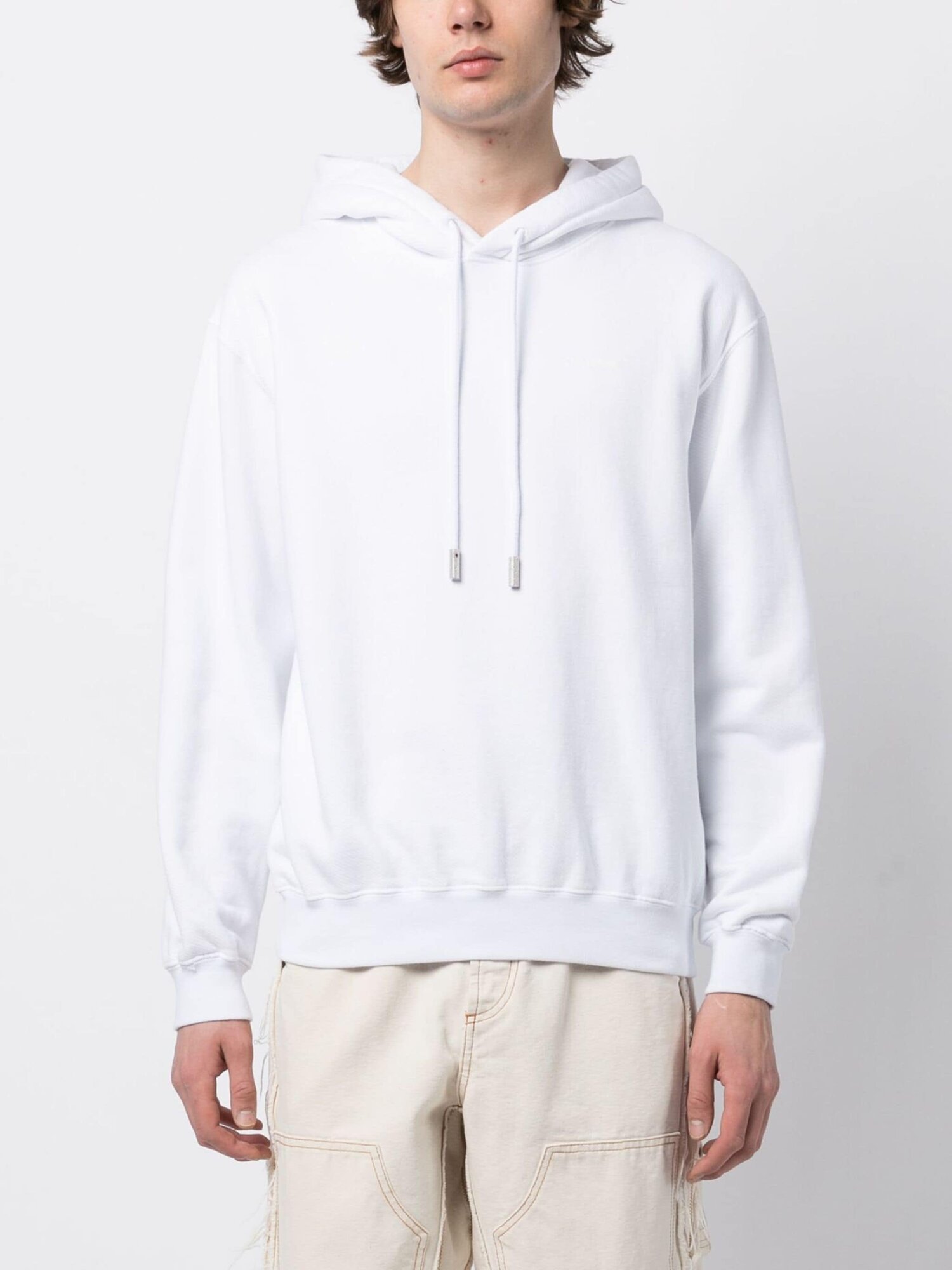 Худи Off-White Diag, размер 48, , бежевый/белый — фото 1