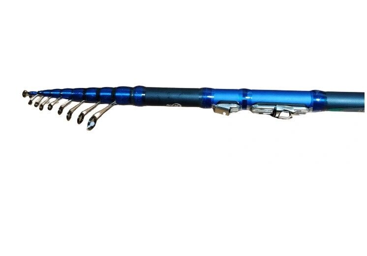 Удилище телескопическое JIN TAI 6 м тест 10-30 гр арт 713 Blue