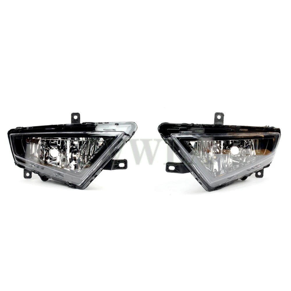 Галогенные светодиодный Автомобильные фары для Seat Leon FR 2013, 2014, Pair, Fog lamp No Bulbs