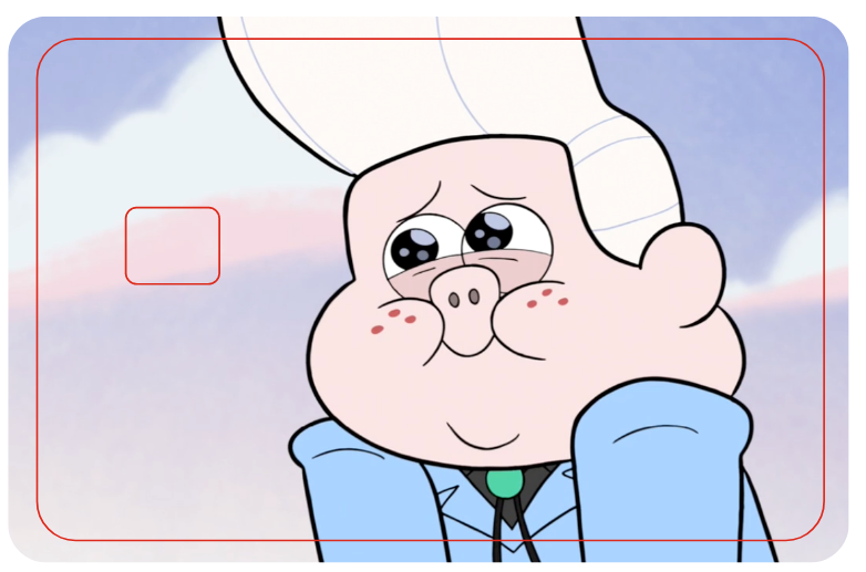 Наклейка на банковскую карту, стикер на карту, маленький чип, мемы, приколы, комиксы, стильная наклейка мемы, мультики, Гидеон