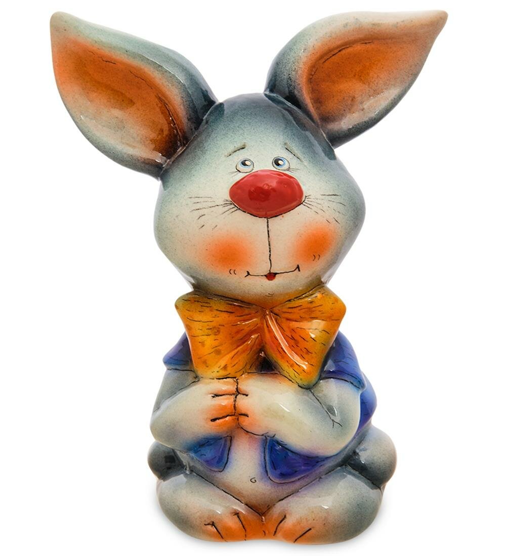 Фигурка керамическая Зайчишка бол. A2172332 Народные промыслы, Керамика