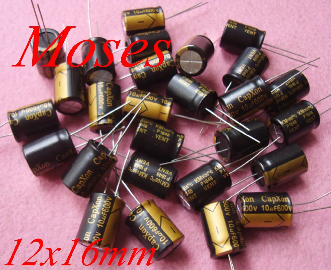 Конденсатор электролитический MOSES ELI 47uF 550v 5шт