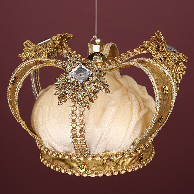 Елочная игрушка Корона Марии: Monarque 16 см, подвеска, Winter Deco, 2007402