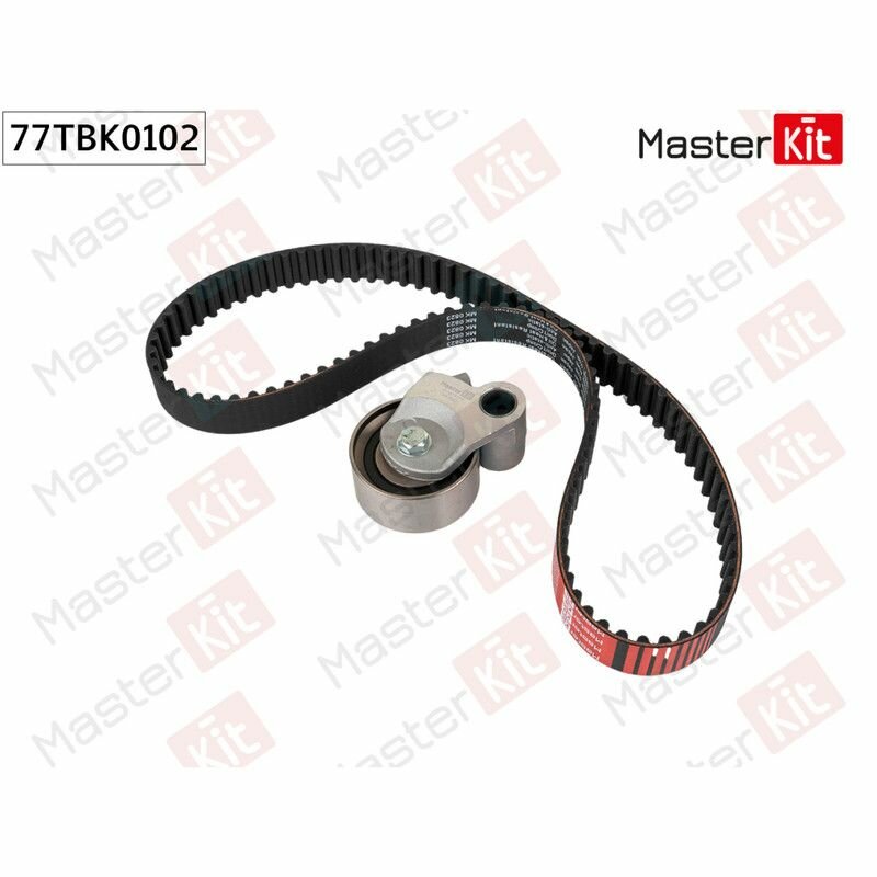 Комплект ремня ГРМ для а/м TOYOTA Hilux, Land Cruiser Prado, MASTERKIT 77TBK0102