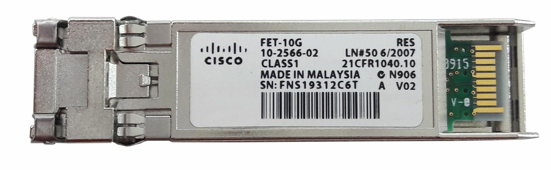 Трансивер Cisco 10GBase-SR 850nm 100m SFP+ Transceiver 10-2566-02