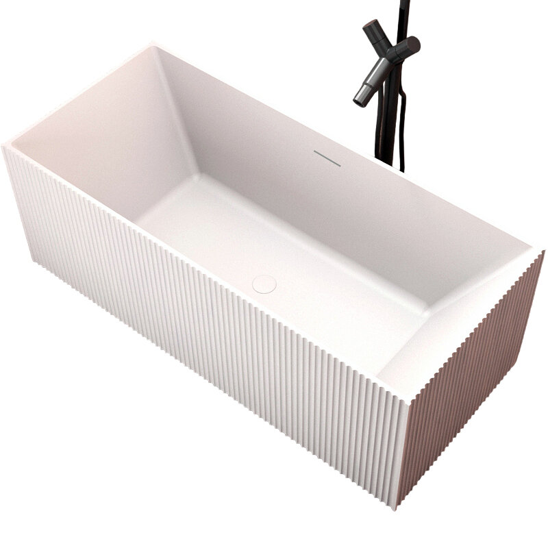 Ванна из литьевого мрамора Abber Stein 170х75 AS9602