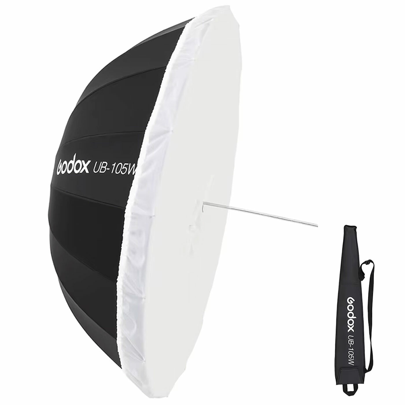 Фотозонт параболический Godox UB-105W белый /черный + Diffuser