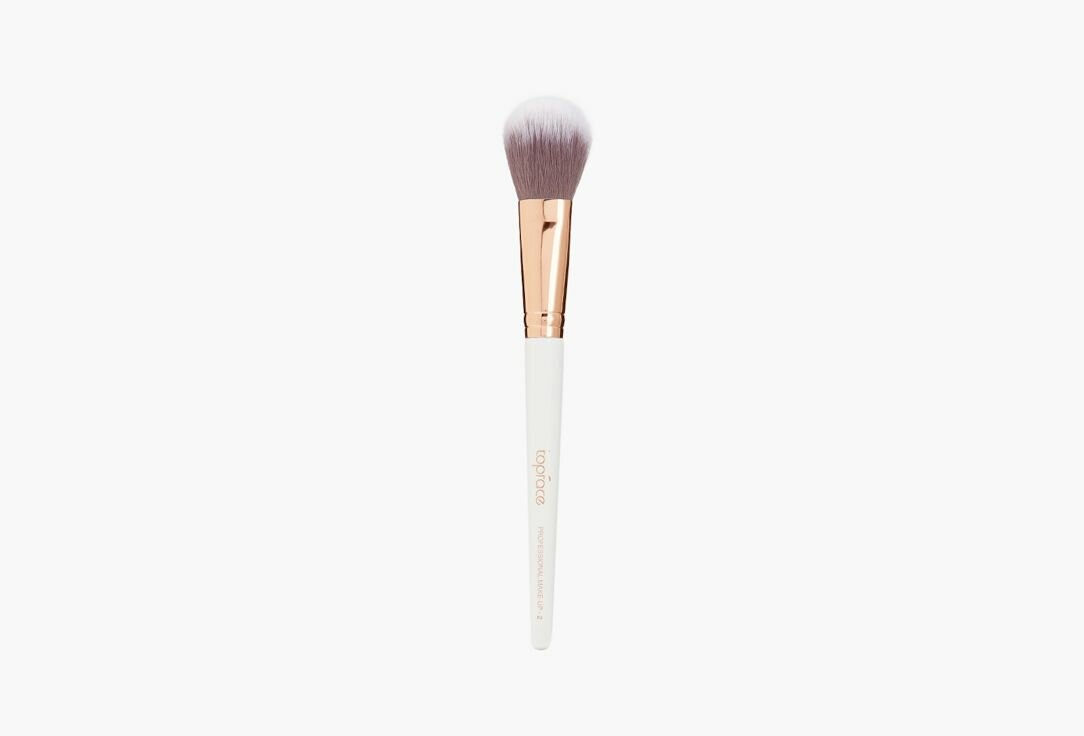 Кисть для румян, скульптора, хайлайтера TOPFACE Professional Make-up Brush F02
