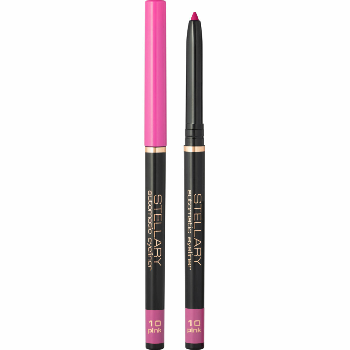 Автоматический карандаш для глаз Stellary Automatic eyeliner, тон 10 Pink, 0,28 г
