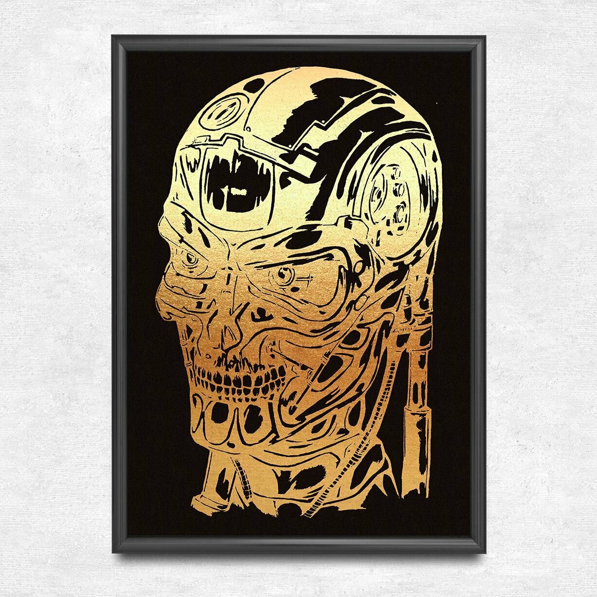 Постер по фильму Терминатор / плакат Terminator Судный день. Арнольд Шварценеггер