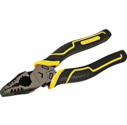 Пассатижи Hanskonner HK1020-02-1-175 (175мм, эксцентриковый шарнир, +30% к силе реза, TPR рукоятки, СrV)