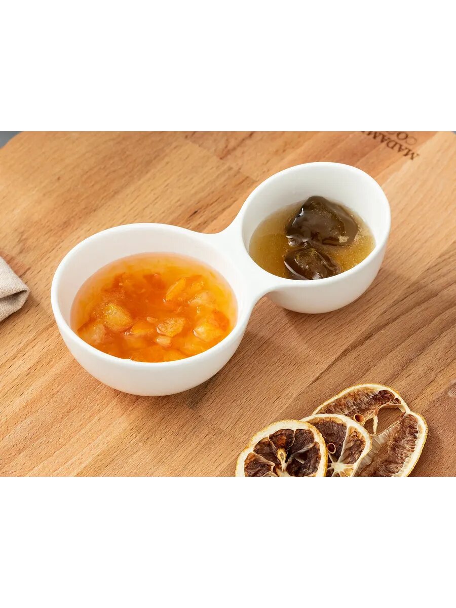 Соусник Madame Coco, фарфор, для посудомоечных и микроволновых печей, 16.1 см x 8.7 см, 2 шт