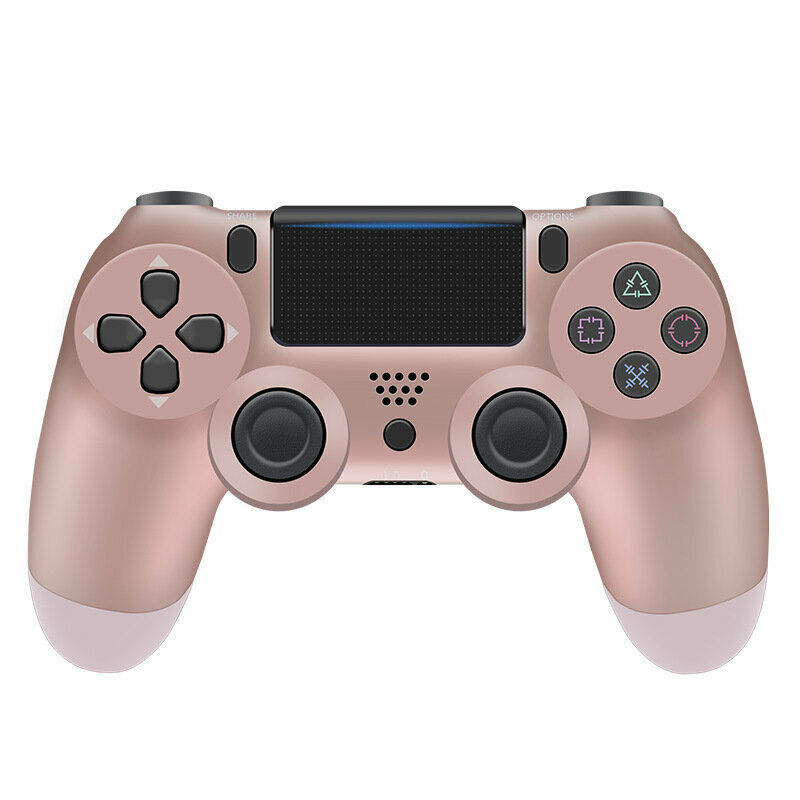 Красный джойстик PS4 V2 – беспроводной, Bluetooth, для ПК и телефона