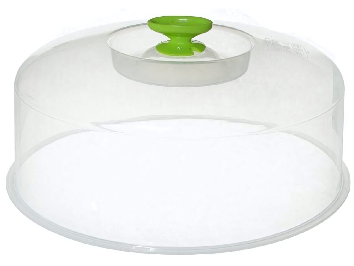 Крышка для СВЧ 27см, пластиковая, круглая, легко моется, долговечна
