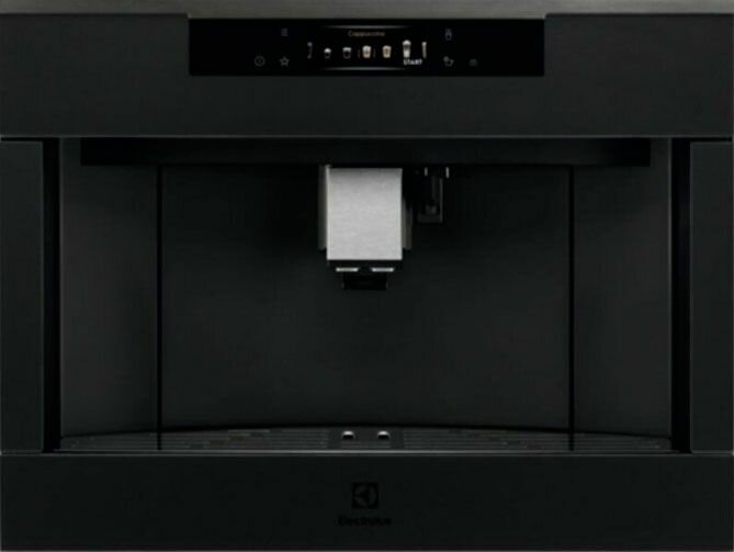 Кофемашина автоматическая встраиваемая Electrolux KBC85T, черный