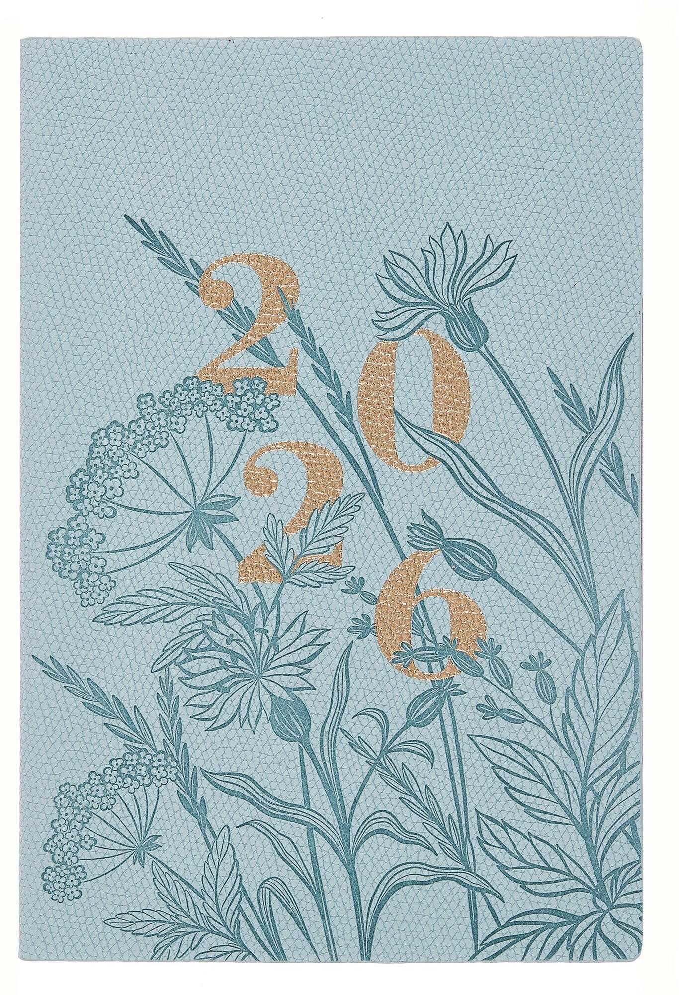 Еженедельник датированный 2026 год, А6+, 96 листов, "Джут", мятный