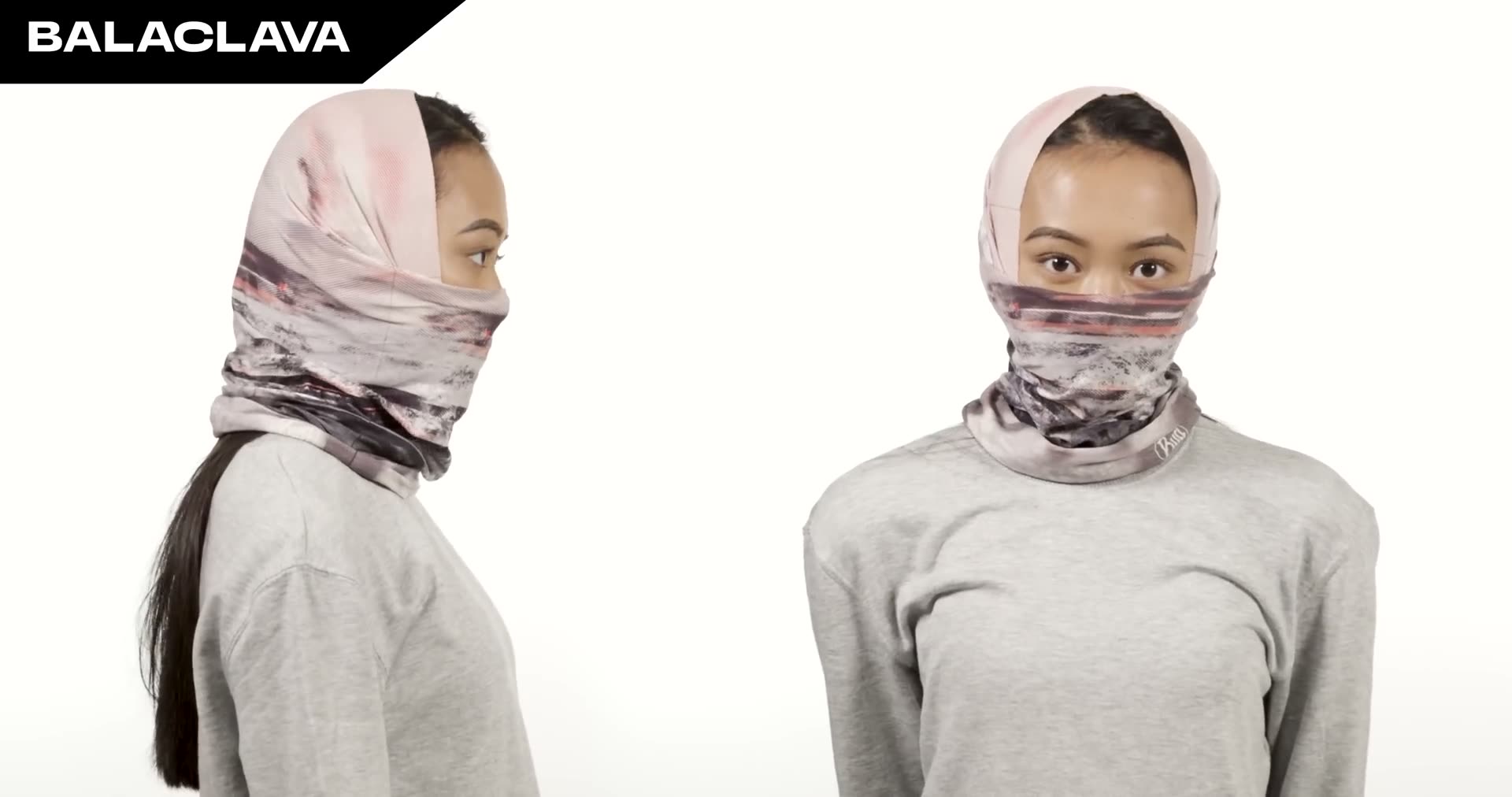 Бафф Buff Merino heavyweight для взрослых и детей, черный — фото 1