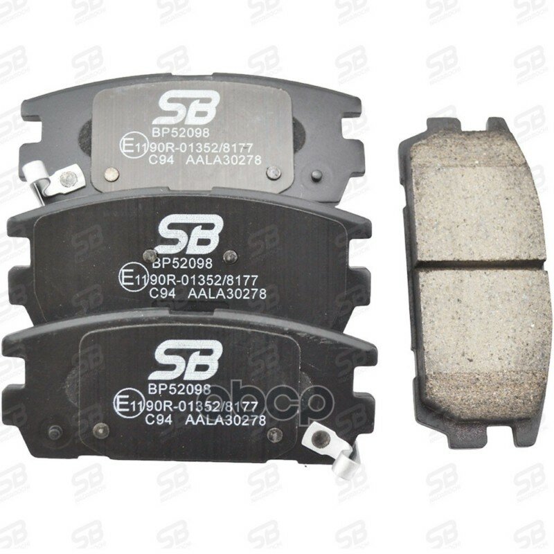 Тормозные колодки, применяется на Chevrolet Captiva, с 2007 года. SB Nagamochi арт. BP52098