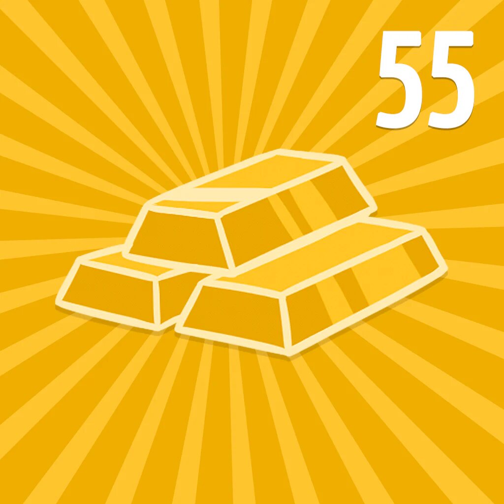 Дополнение AdVenture Capitalist: 55 Gold Bars, цифровое издание PlayStation 4, регион Турция / код пополнения баланса