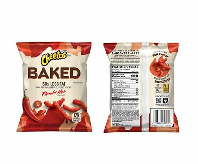 Чипсы Frito Lay Baked Cheetos Crunchy Flamin Hot (США)