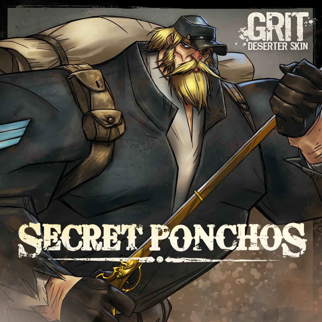 Дополнение Secret Ponchos - Deserter 'Grit' alternative skin, цифровое издание PlayStation 4, регион Турция / код пополнения баланса