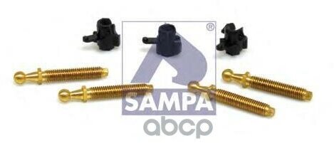Ремкомплект фары !(болты 4 шт (м), заглушки 4 шт (п)RVI SAMPA арт. 080610