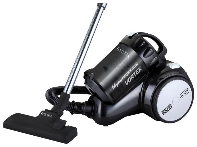 Пылесос CENTEK CT-2524 чёрный/серый