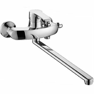 Смеситель для ванны Oute T1473C с длинным изливом(35см)