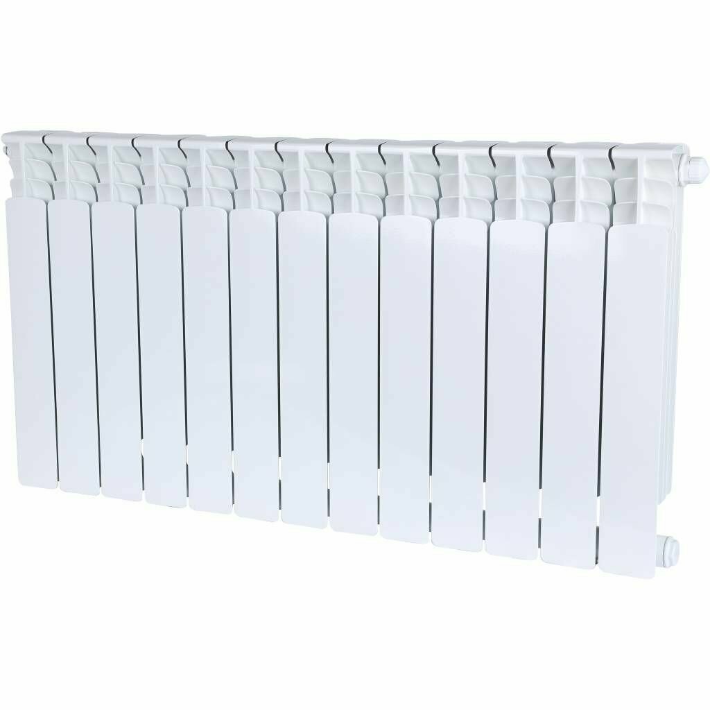 Радиатор биметаллический 500 13 секции нижнее правое подключение STOUT Space SRB-0320-050013