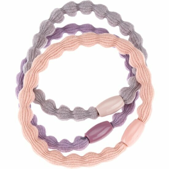 Резинки для волос Dewal Beauty Букле , цветные 3 шт.