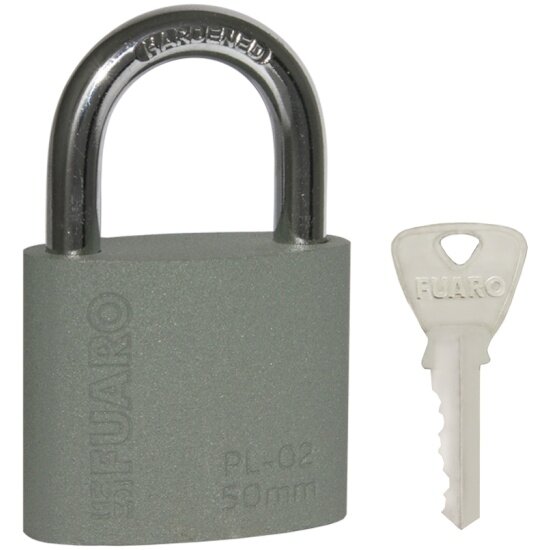 Замок навесной Fuaro PL-PROTEC-0250 3key (PL-02-50) англ. /блистер