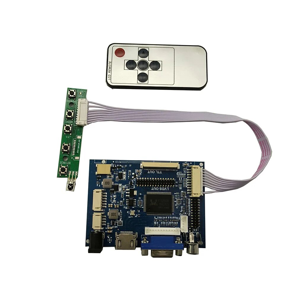 ЖК-панель 7 дюймов LWFCZHAO 7300101463 E231732 HDMI VGA 7300101463 Board